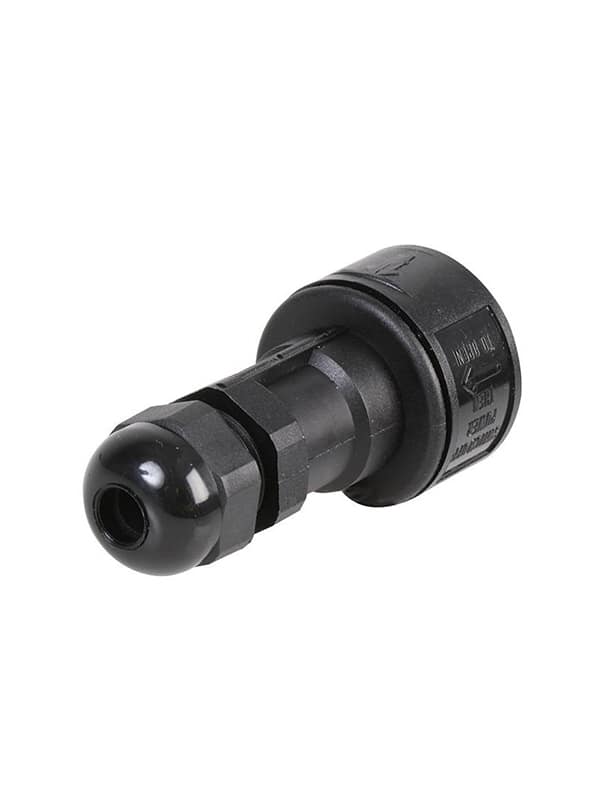 Connector - 3-Pin Waterproof Female Adaptaflex - UK Release Systems