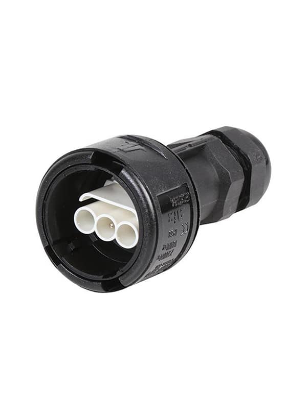 Connector - 3-Pin Waterproof Female Adaptaflex - UK Release Systems
